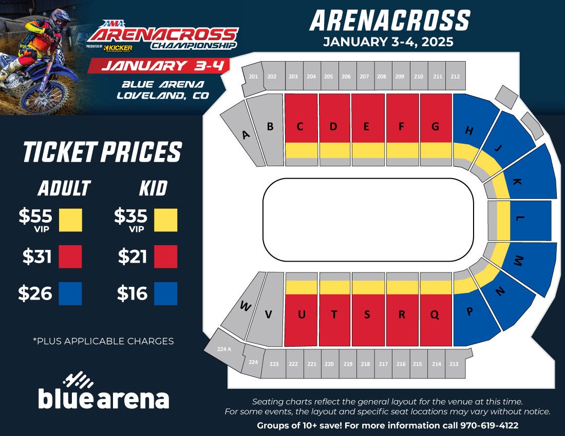 Seating Charts | The Ranch Events Complex, Loveland Colorado