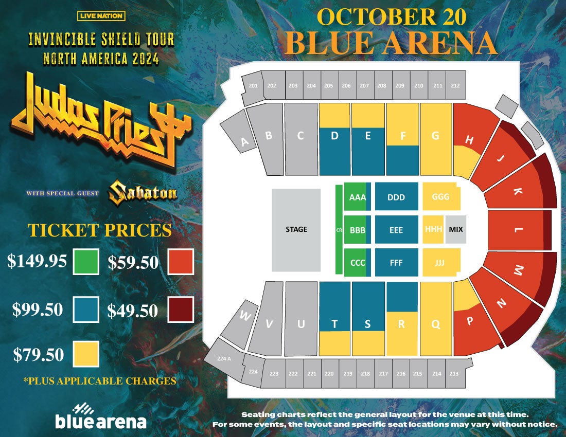 Seating Charts | The Ranch Events Complex, Loveland Colorado