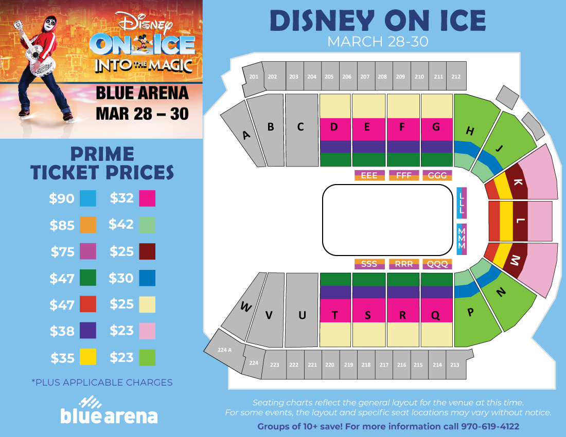 Seating Charts | The Ranch Events Complex, Loveland Colorado