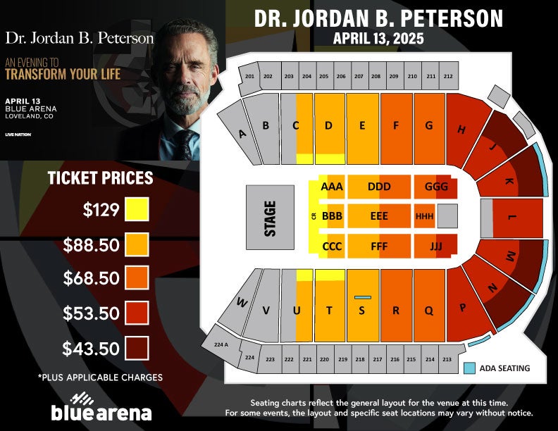 Seating Charts | The Ranch Events Complex, Loveland Colorado