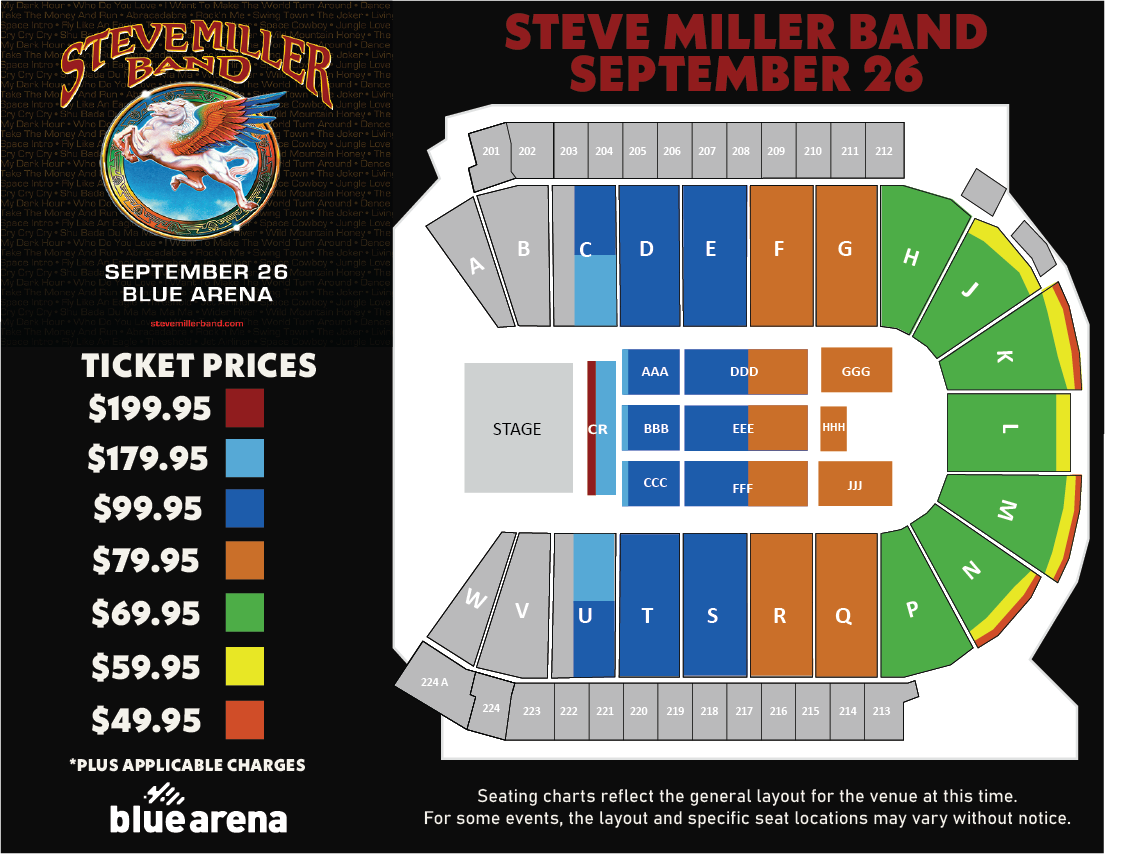 Seating Charts | The Ranch Events Complex, Loveland Colorado