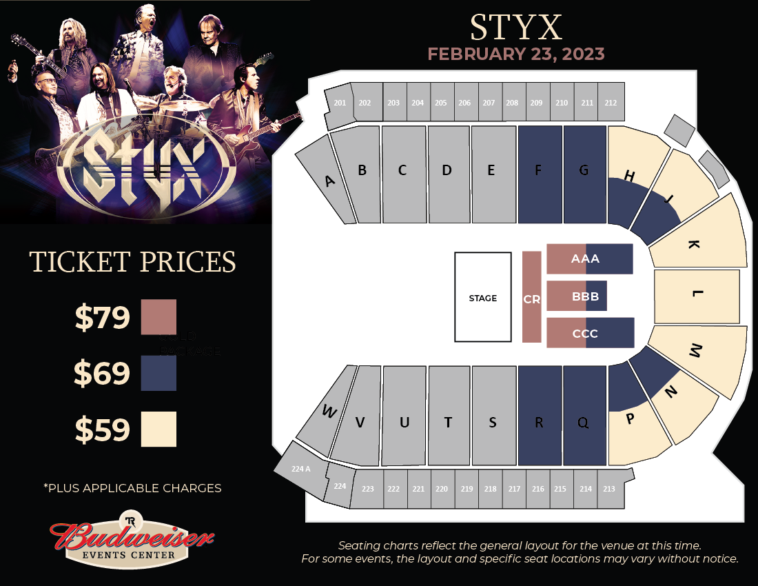 An Evening with Styx | The Ranch, Larimer County Fairgrounds & Events ...